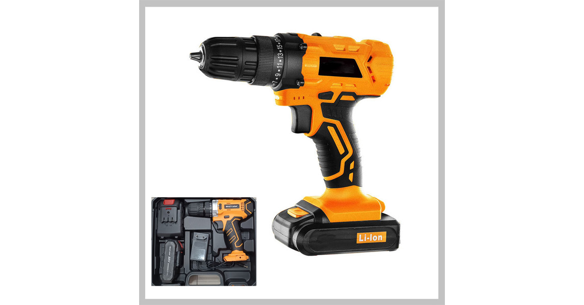 KIMIYO 28 részes akkus fúró-csavarozó 88Vf CH23-298