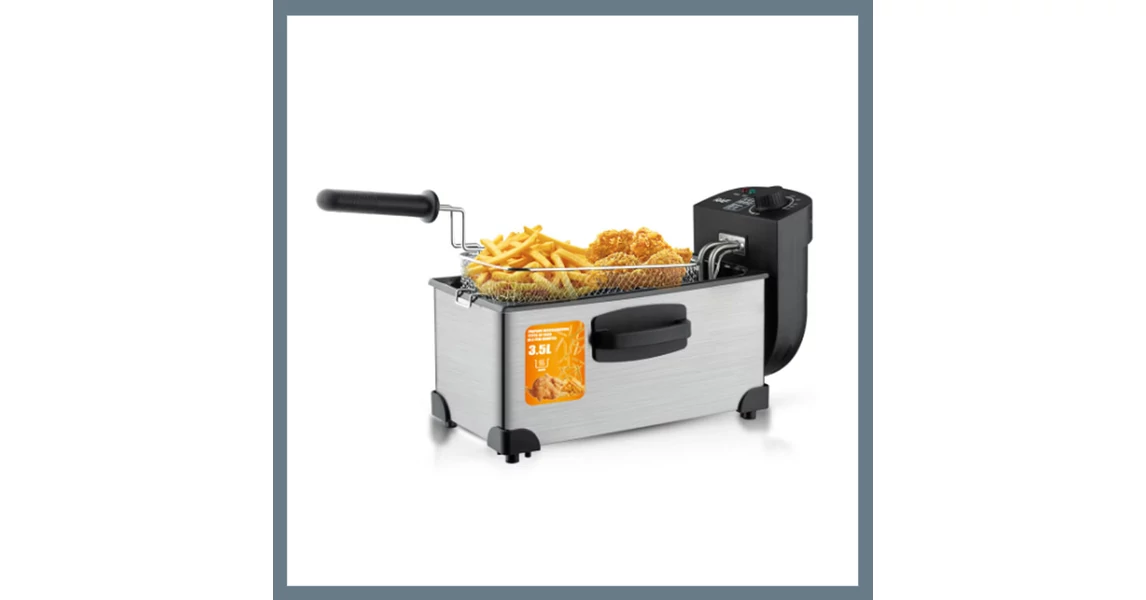 RAF Olajsütő 3L 2000W R-5299