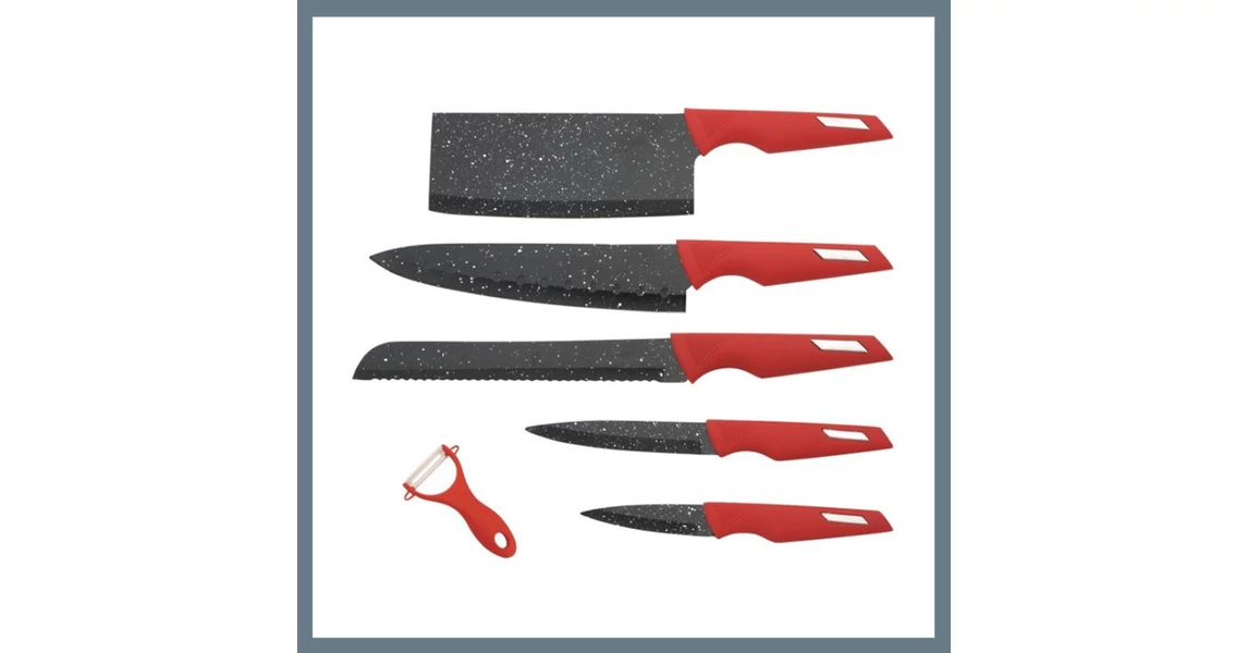 ZP International 6 részes késkészlet ZP612